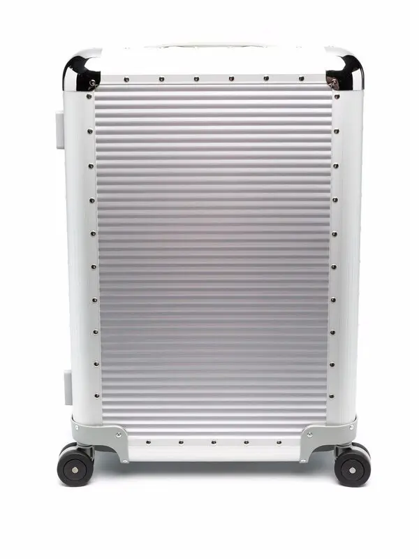FPM MILANO Bank S Spinner 68 Aluminium Suitcase - Silver