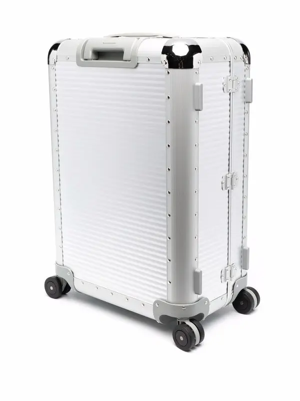 FPM MILANO Bank S Spinner 68 Aluminium Suitcase - Silver