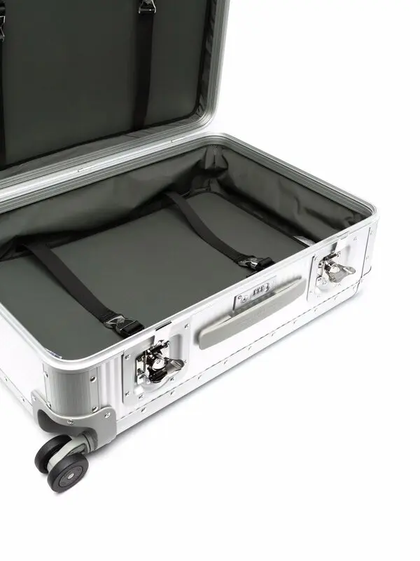 FPM MILANO Bank S Spinner 68 Aluminium Suitcase - Silver