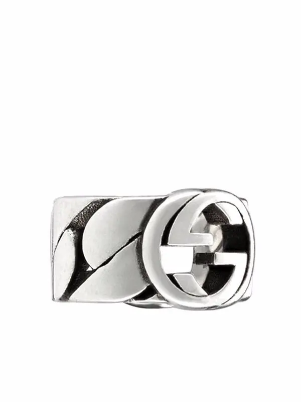 Gucci Sterling Interlocking G Ear Cuff