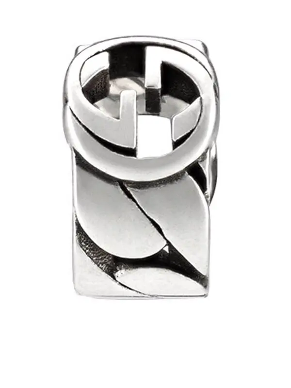 Gucci Sterling Interlocking G Ear Cuff