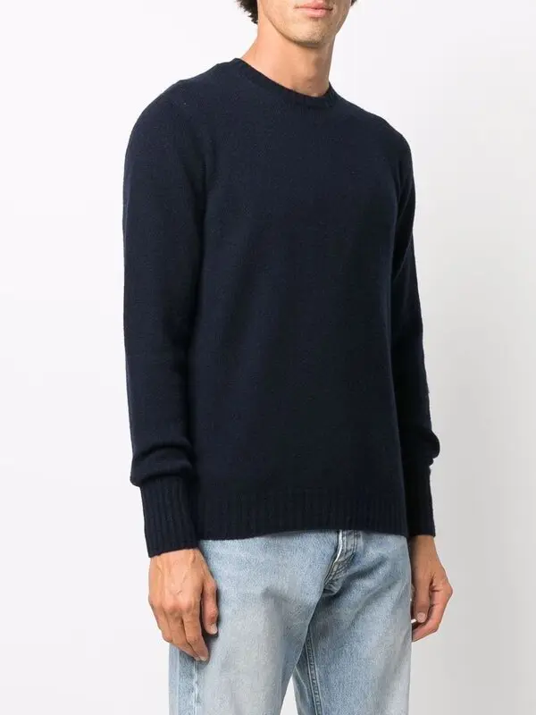 DRUMOHR Round Neck Jumper - Blue