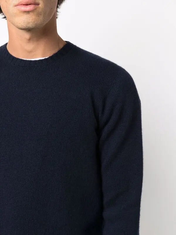 DRUMOHR Round Neck Jumper - Blue
