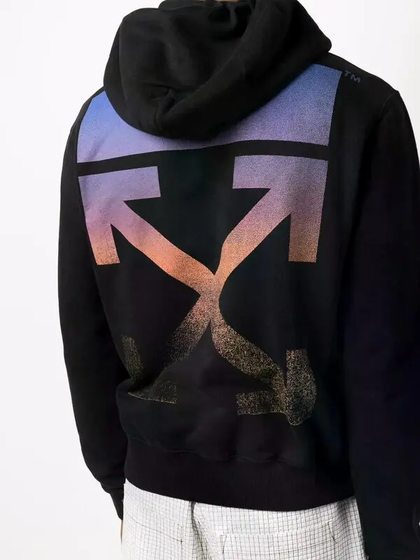 Off-White Arrows-print Logo Hoodie