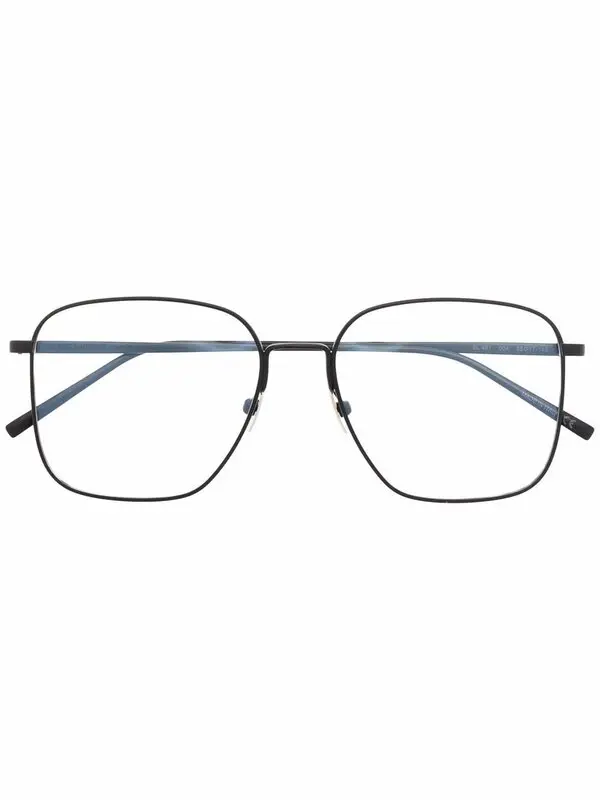 Saint Laurent Rounded Frame Glasses - Black