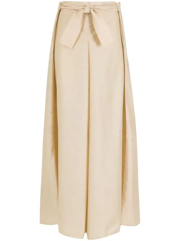 AMIR SLAMA Box-pleat Palazzo Pants