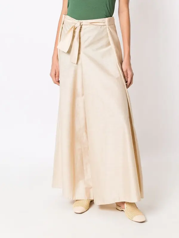 AMIR SLAMA Box-pleat Palazzo Pants