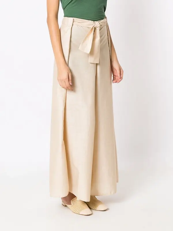 AMIR SLAMA Box-pleat Palazzo Pants