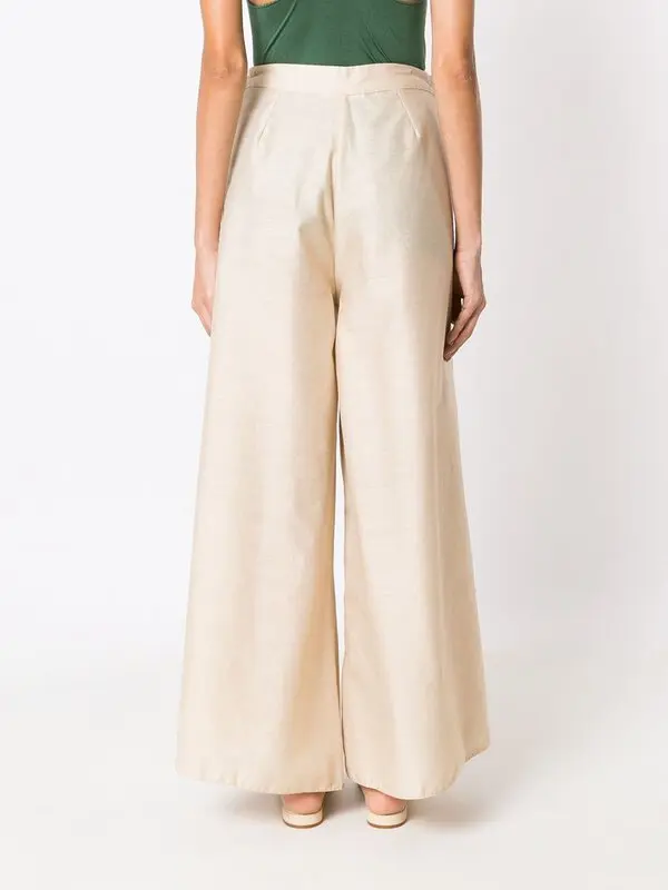 AMIR SLAMA Box-pleat Palazzo Pants