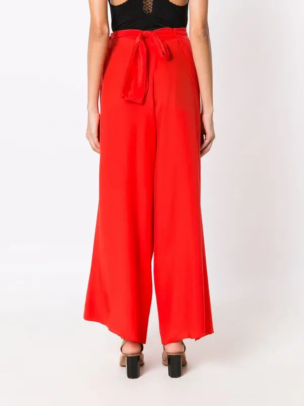 AMIR SLAMA Silk Palazzo Pants