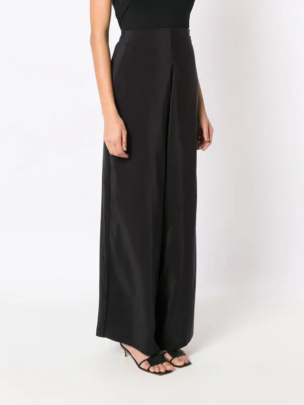 AMIR SLAMA Silk Palazzo Pants