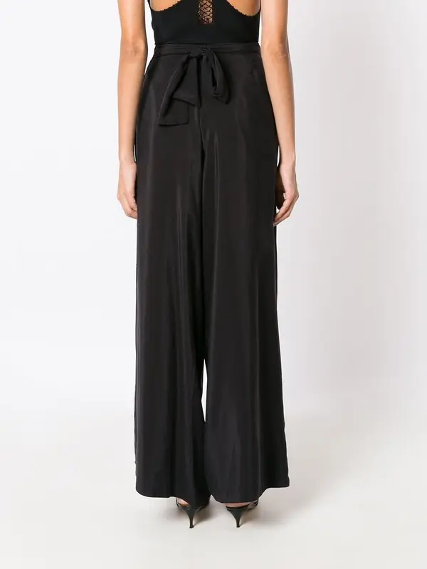 AMIR SLAMA Silk Palazzo Pants