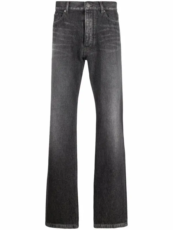 Balenciaga Mid-rise Straight-leg Jeans