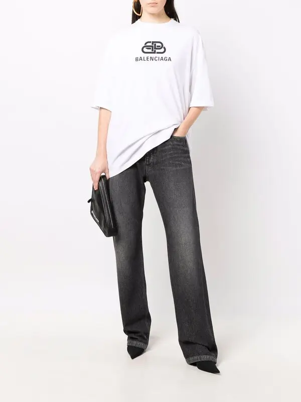 Balenciaga Mid-rise Straight-leg Jeans
