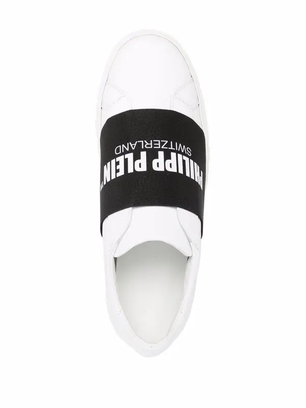 Philipp Plein Logo-print Slip-on Sneakers