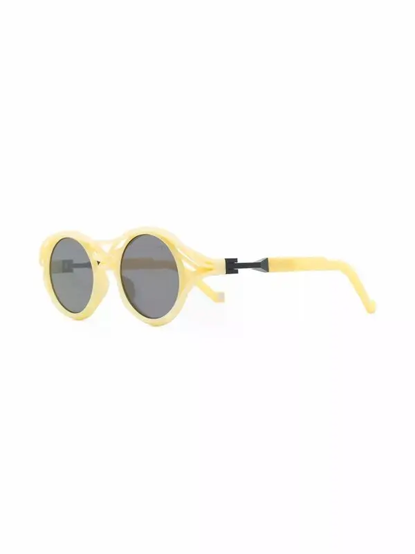 VAVA EYEWEAR X Kengo Kuma Cl0015 Round Sunglasses