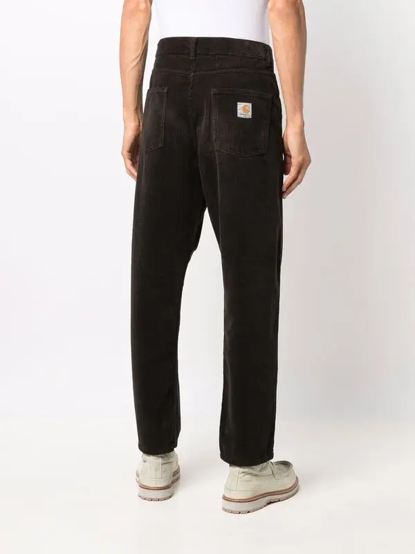 Carhartt Work In Progress Corduroy Straight Leg Trousers - Brown