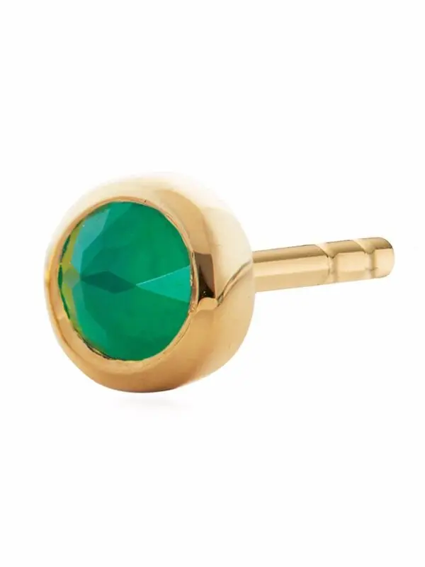 Monica Vinader Mini Gem Stud Earrings - Gold