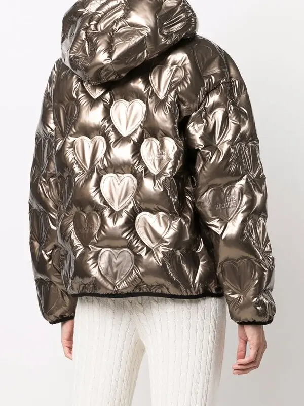 Moschino Quilted-heart Jacket