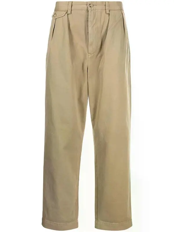 Polo Ralph Lauren Withman Pleated Twill Trousers - Neutrals