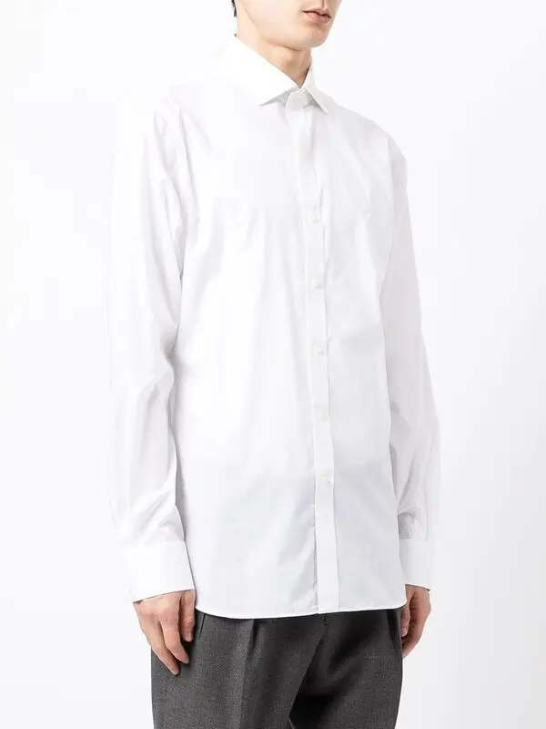 Polo Ralph Lauren Polo Pony Logo-embroidered Classic Shirt - White