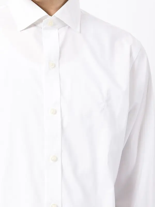 Polo Ralph Lauren Polo Pony Logo-embroidered Classic Shirt - White
