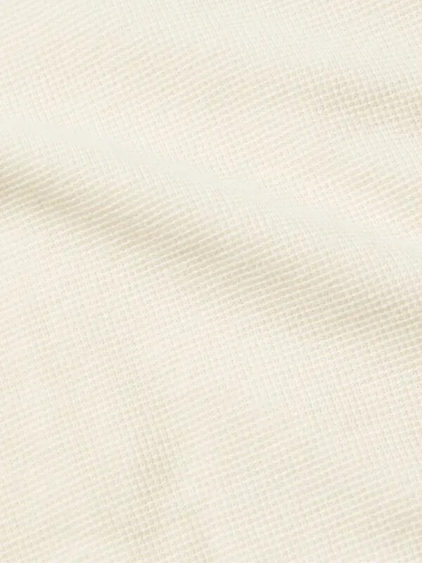 Nn07 Clive Waffle-knit Cotton And Modal-blend T-shirt - Neutrals