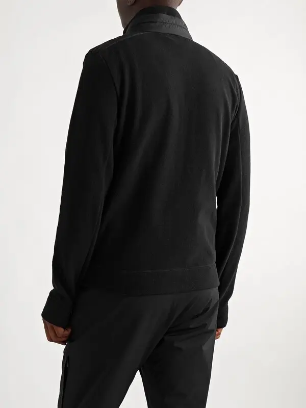 Moncler Logo-appliquéd Fleece Zip-up Ski Base Layer