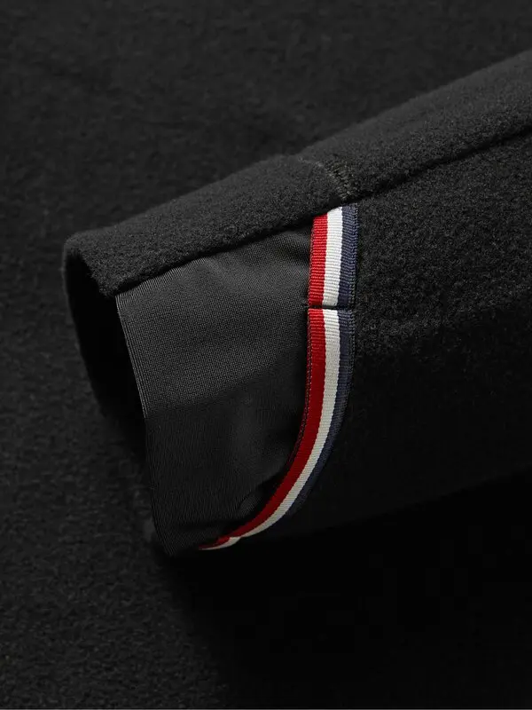 Moncler Logo-appliquéd Fleece Zip-up Ski Base Layer