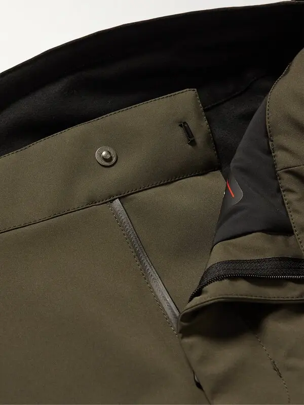Moncler Canvas-trimmed Shell Ski Pants