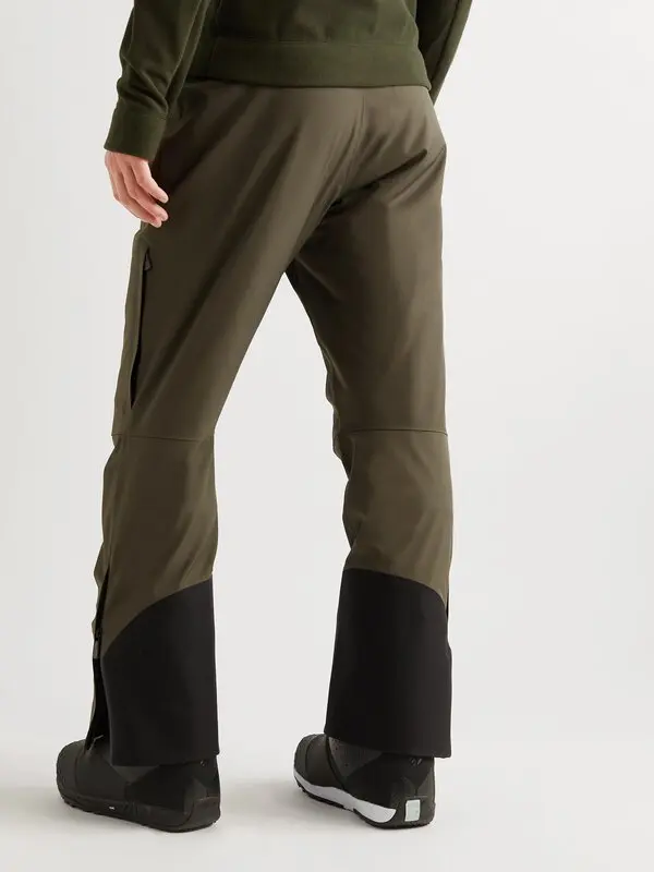 Moncler Canvas-trimmed Shell Ski Pants