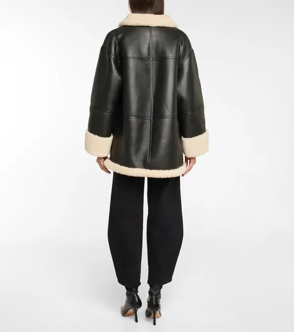 TOTEME Oversized Shearling Jacket