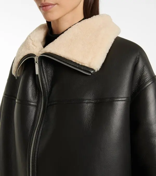 TOTEME Oversized Shearling Jacket