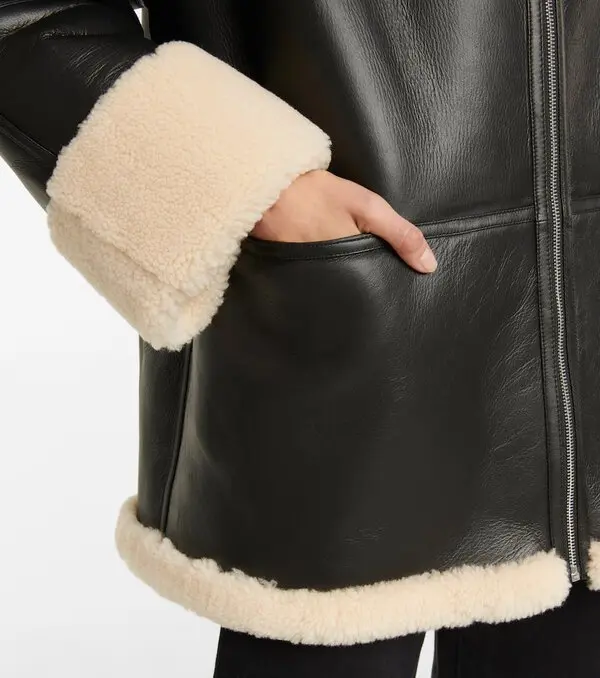 TOTEME Oversized Shearling Jacket