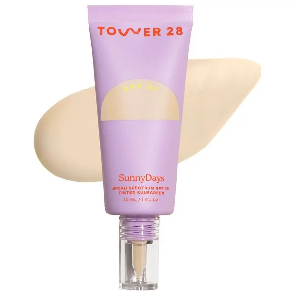 TOWER 28 Sunnydays Spf 30 Tinted Sunscreen Foundation - 10 Larchmont