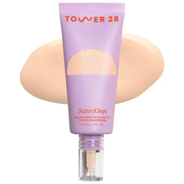 TOWER 28 Sunnydays Spf 30 Tinted Sunscreen Foundation - 13 La Cienega