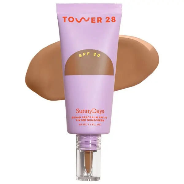 TOWER 28 Sunnydays Spf 30 Tinted Sunscreen Foundation - 40 Runyon