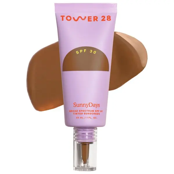 TOWER 28 Sunnydays Spf 30 Tinted Sunscreen Foundation - 55 Temescal
