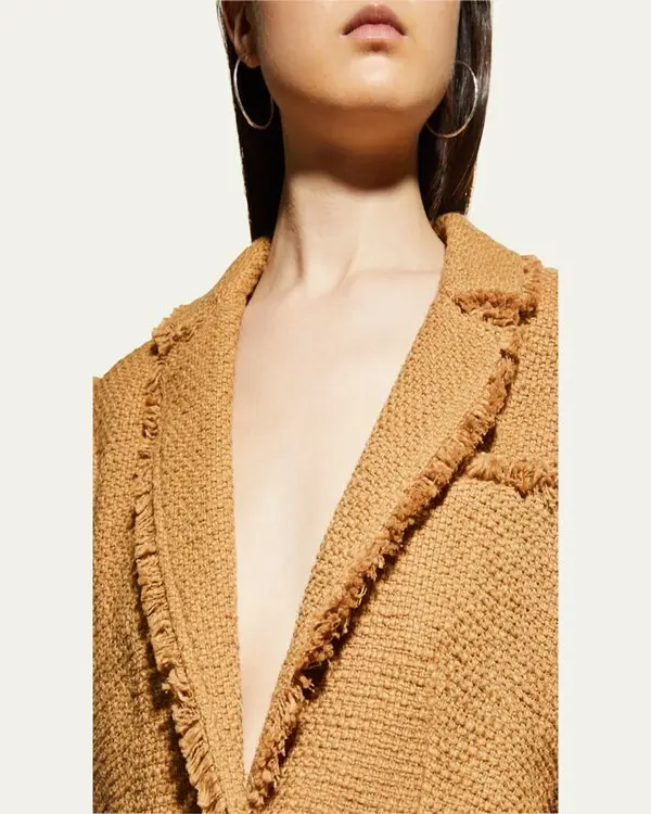 Cinq À Sept Khloe Boucle Blazer - Black