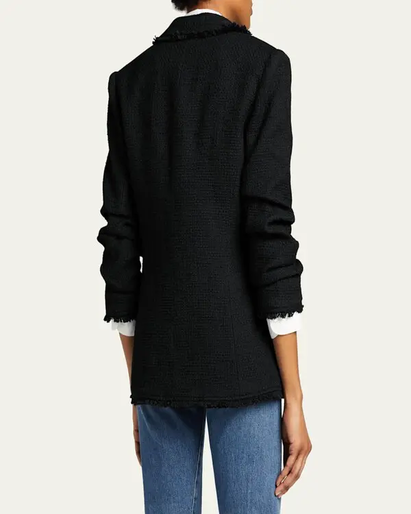 Cinq À Sept Khloe Boucle Blazer - Black