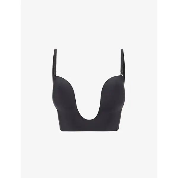 Fashion Forms U Plunge Stretch-jersey Bra - Nude