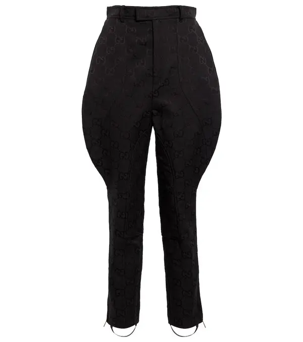 Gucci Maxi Gg Canvas Jodhpur Pants