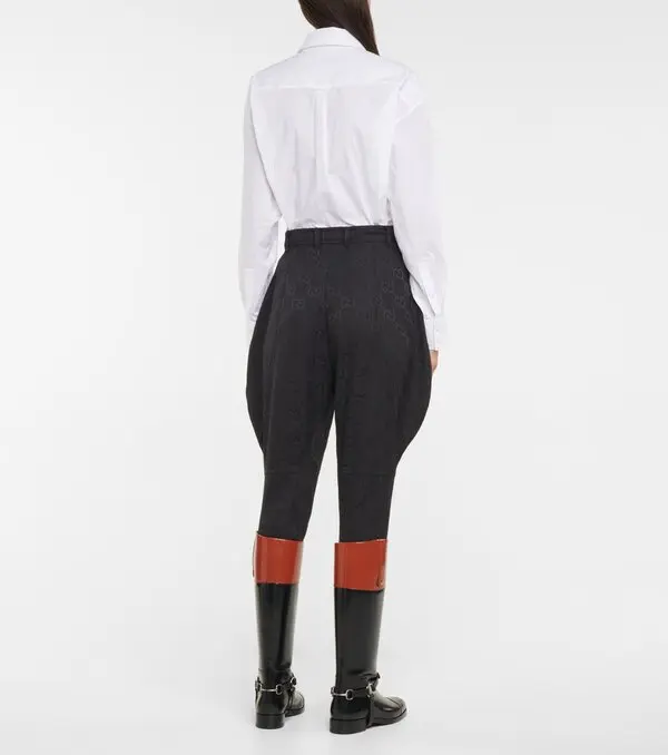 Gucci Maxi Gg Canvas Jodhpur Pants