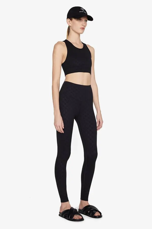 ANINE BING Blake Legging Monogram Print