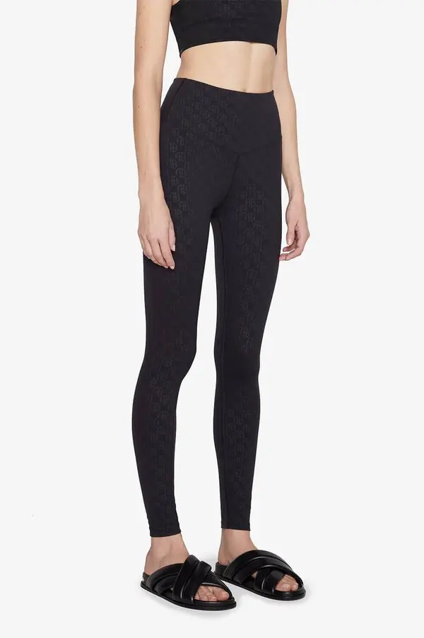 ANINE BING Blake Legging Monogram Print