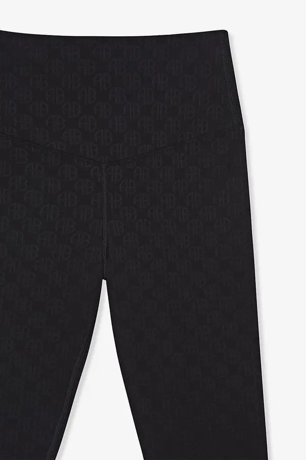 ANINE BING Blake Legging Monogram Print