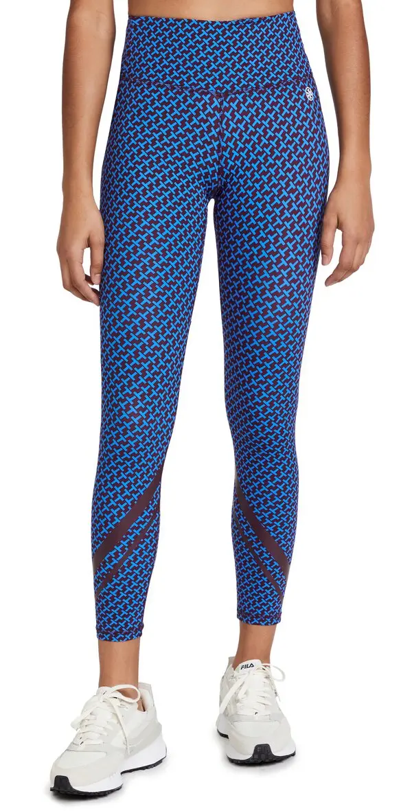 Tory Burch Printed High Rise Weightless Leggings