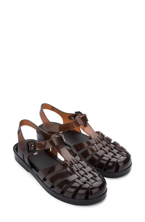 Melissa Possession Jelly Fisherman Sandal - Brown