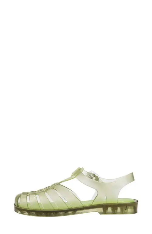 Melissa Possession Jelly Fisherman Sandal - Transp Green