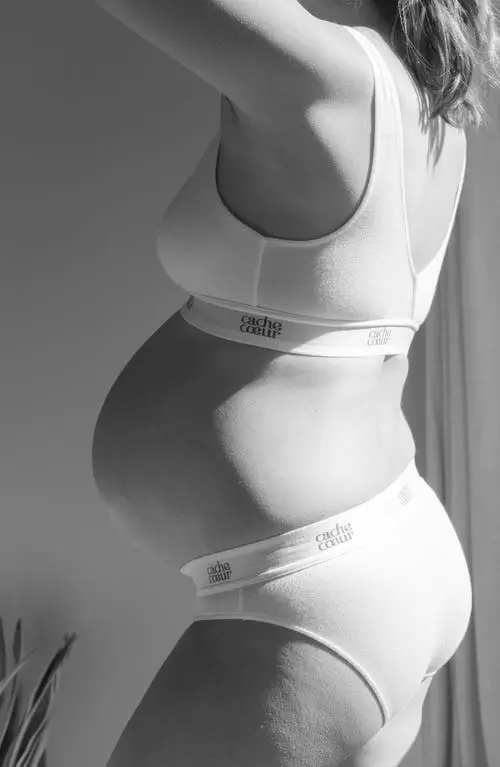 CACHE COEUR Life Maternity Briefs - White